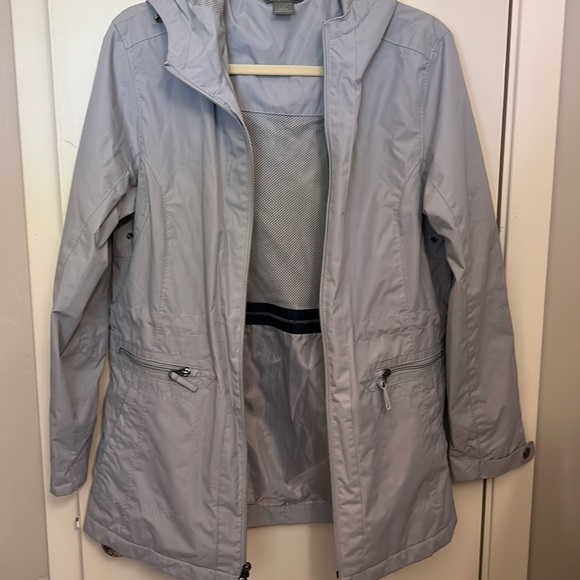 Natural Reflections | Jackets & Coats | Grey Rain Jacket With Lots Of ...